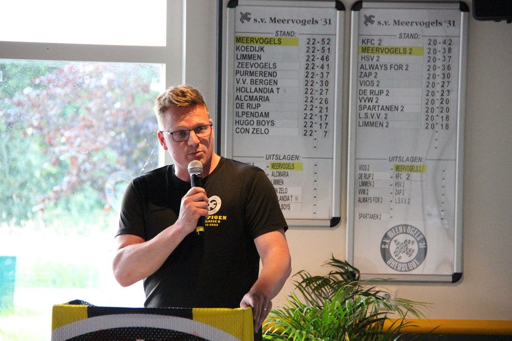 Kampioensreceptie Meervogels - s.v. Meervogels '31