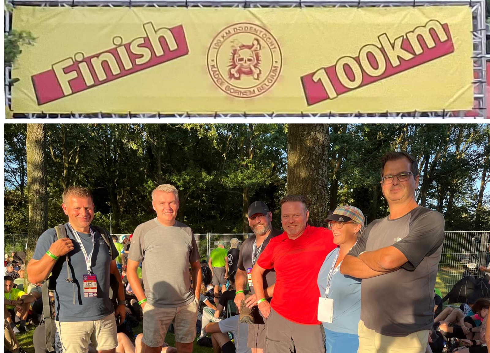 Team KMSK haalt finish in Dodentocht - K Merksplas SK