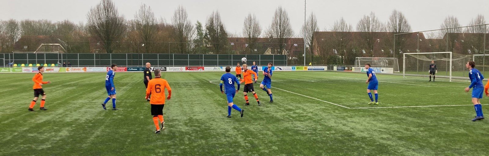 Nagele komt niet tot scoren in restant tegen Oudehaske - V.V. Nagele