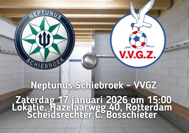 Neptunus-Schiebroek 1 - VVGZ 1 - Neptunus-Schiebroek