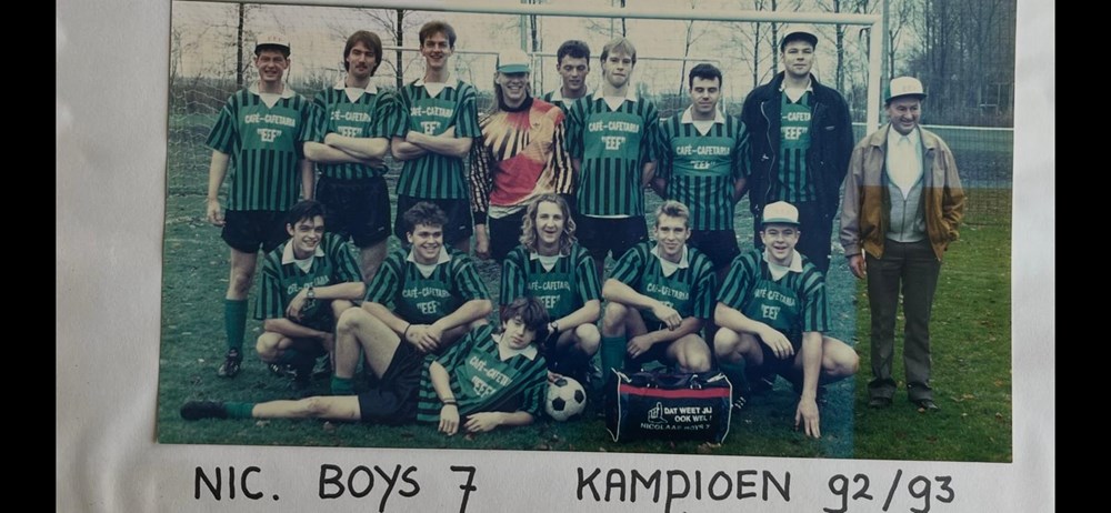 Oud lid en sponsor Mischa Vink overleden - s.v. Nicolaas Boys