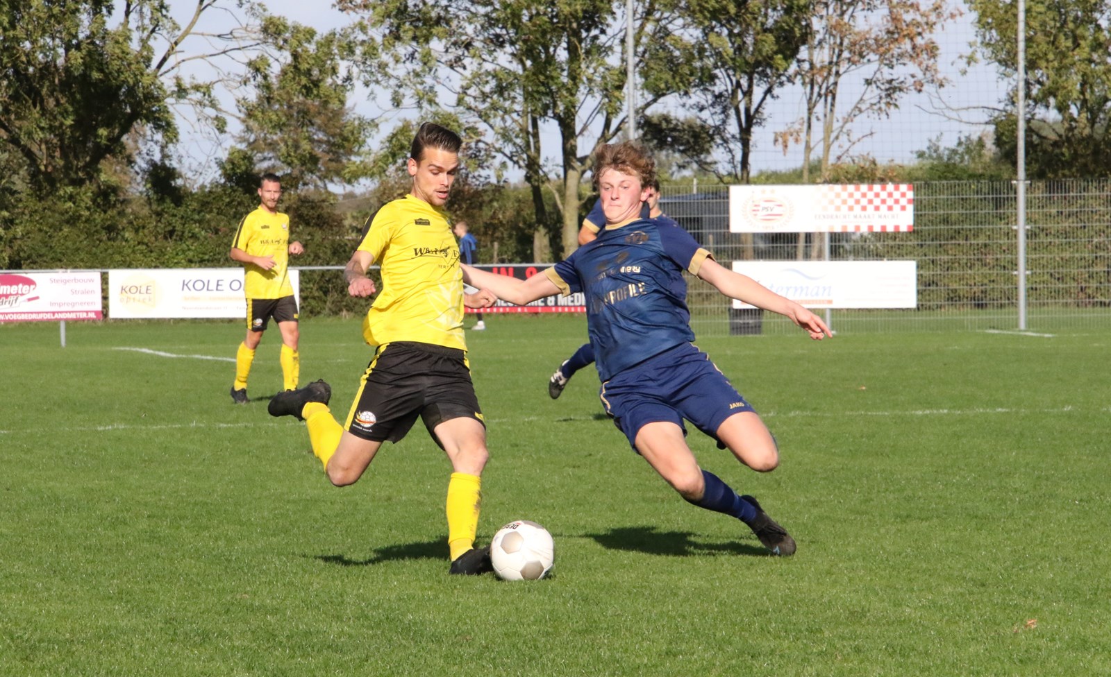 Spanning in de top: - S.V. Nieuwdorp