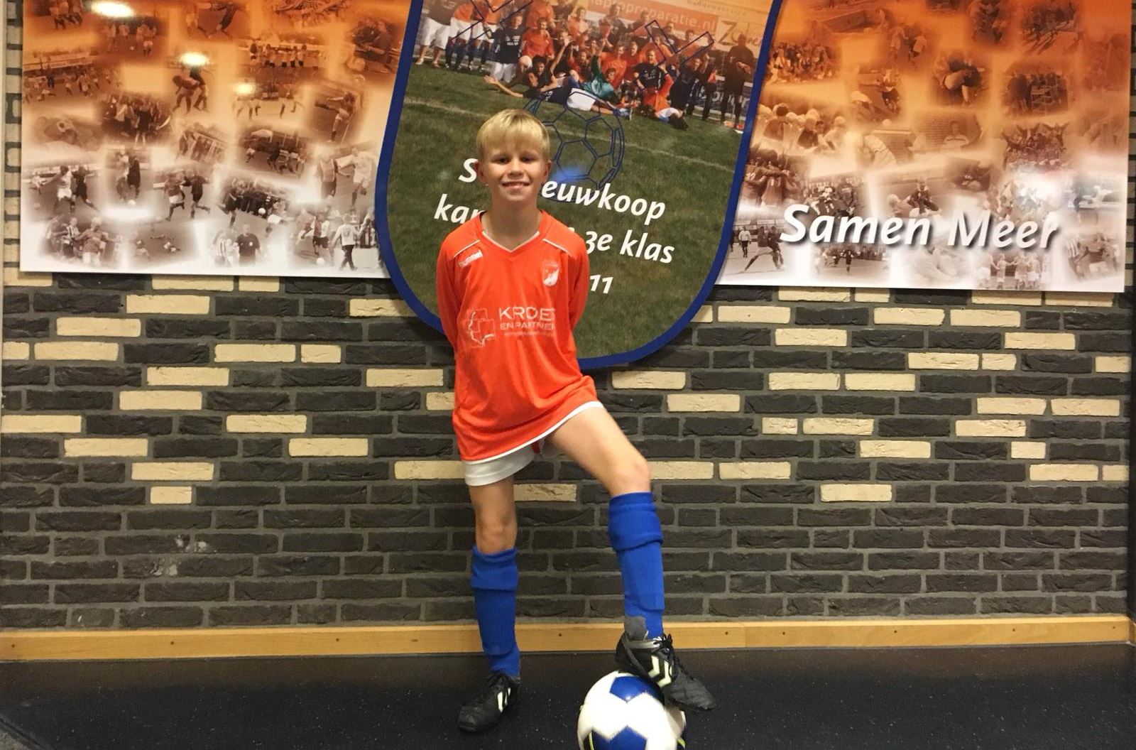 Speler van de week: Robin Hooij uit de JO13-4 - SV Nieuwkoop