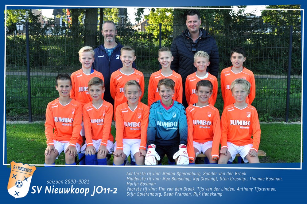 Speler van de week: Anthony Tijsterman uit de JO11-2 - SV Nieuwkoop