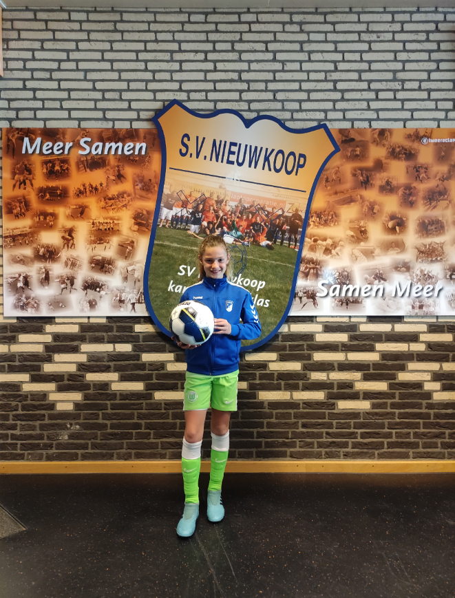 Speler van de week: Femke Burgerhout uit de JO11-1 - SV Nieuwkoop