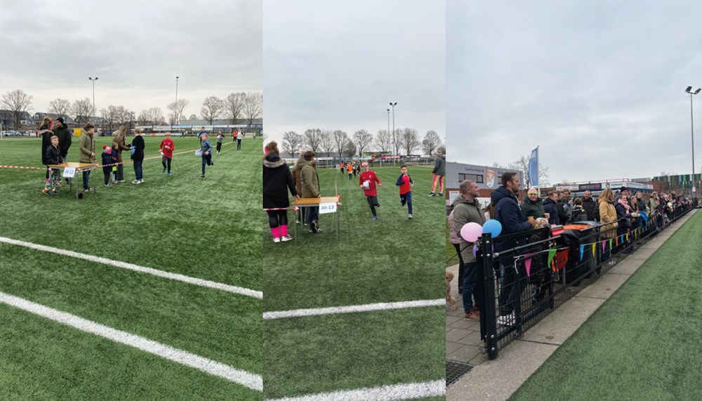 Geslaagde sponsorloop - SV Nieuwkoop