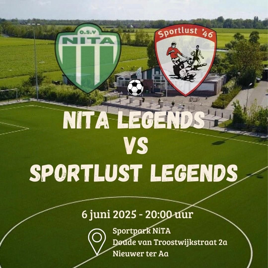 NiTA Legends vs Sportlust Legends! - o.s.v. NiTA