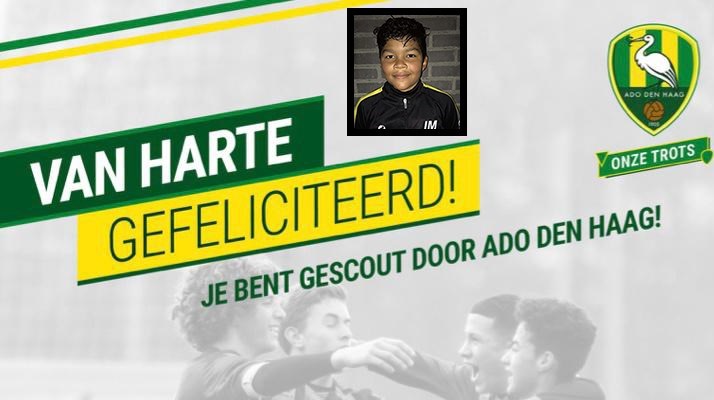 Isaac Mandzi gescout door ADO Den Haag - sv Nootdorp