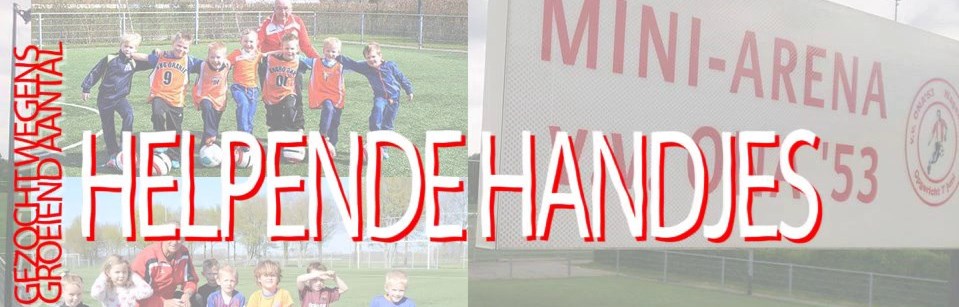 Helpende handjes gezocht voor op de woensdag middag. - ONA53