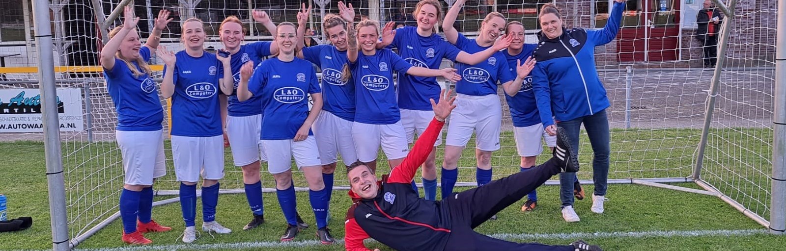 Afscheid Peter Kuiper als trainer van de dames - vv ONB