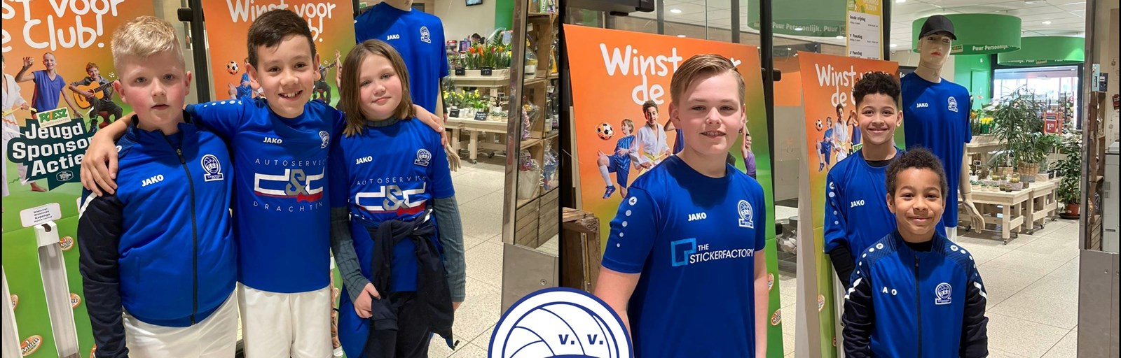 Onze toppers staan bij de Poiesz in de Wiken vandaag - vv ONB