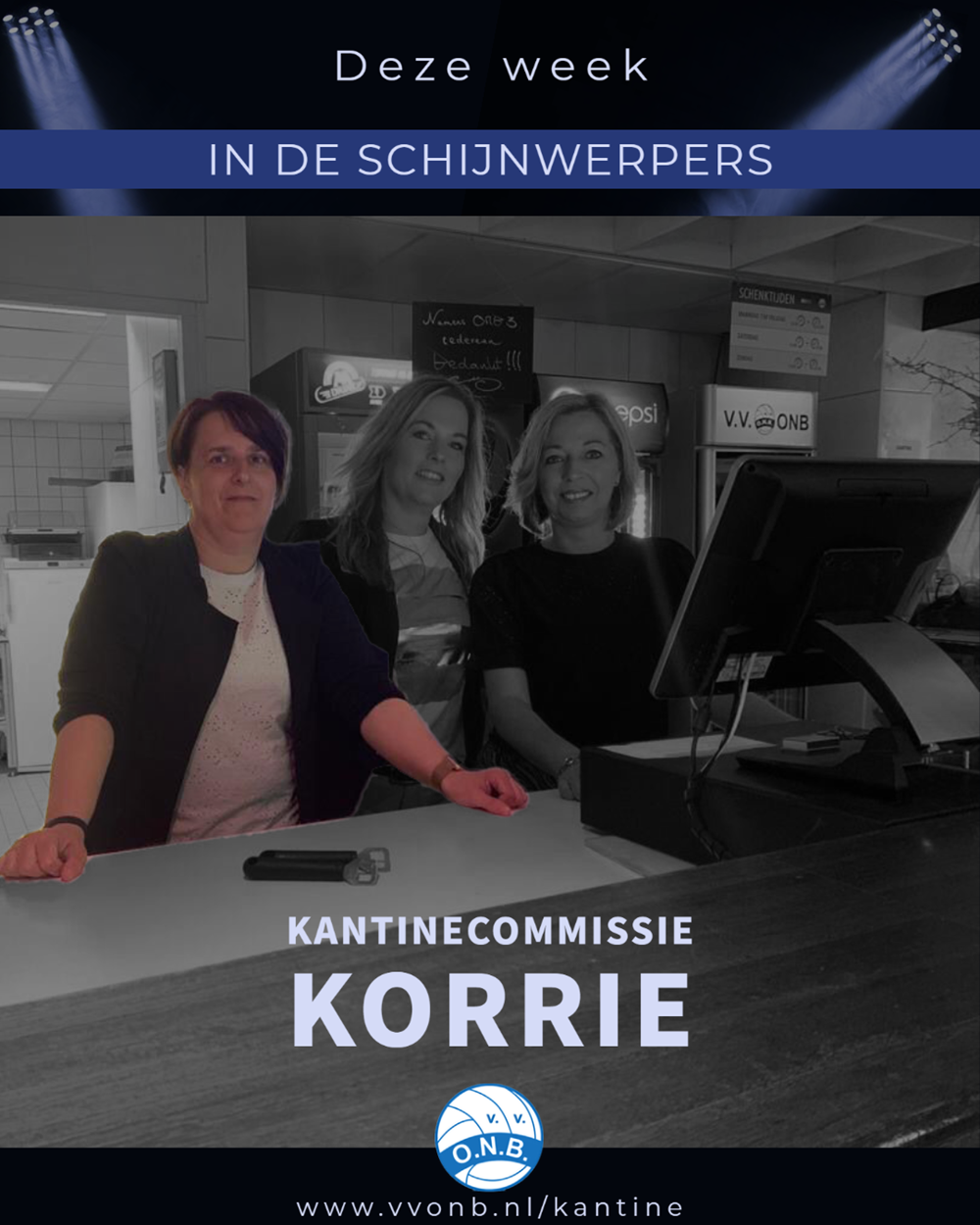 In de schijnwerpers: Korrie - vv ONB
