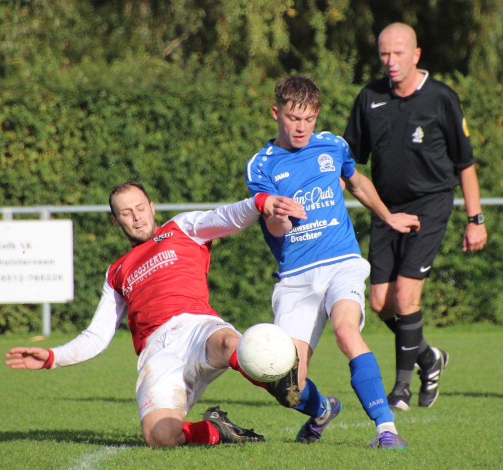 ONB 1. kan winnende reeks niet doorzetten tegen GSVV 1. - vv ONB