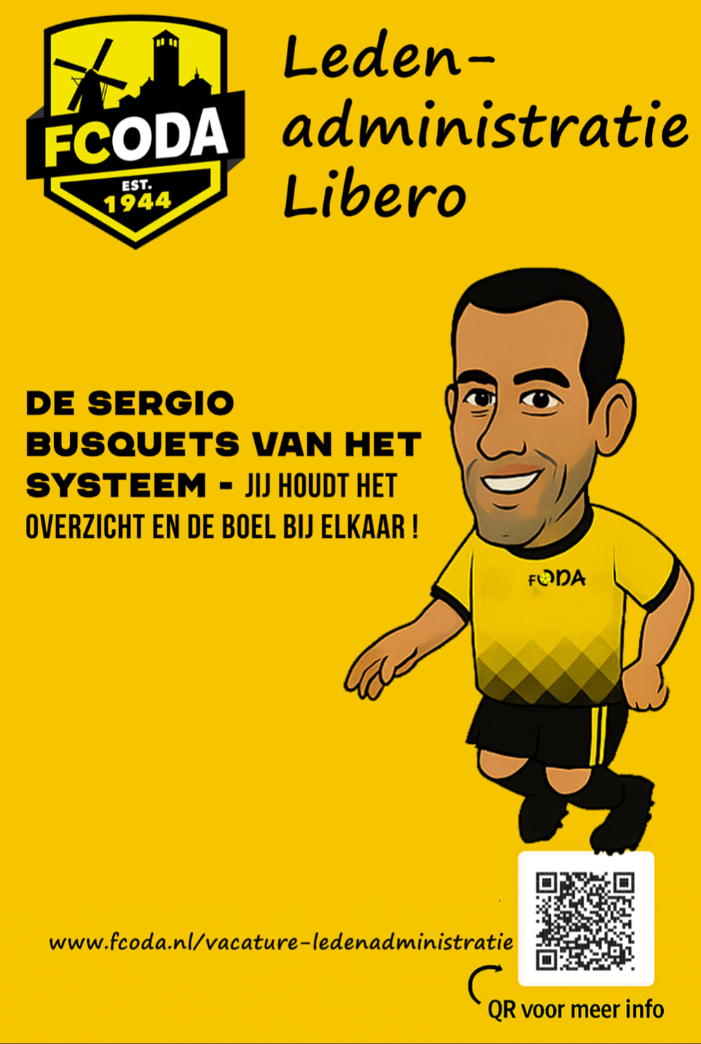 Vacatures - FC ODA | De gezelligste voetbalvereniging van Weert