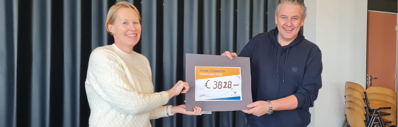 Grote Clubactie 2023 feestelijk afgesloten - SV Odijk Voetbal