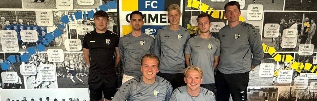 Deel Trainers Bovenbouw FC Ommen Seizoen 2025/2026 bekend - FC Ommen