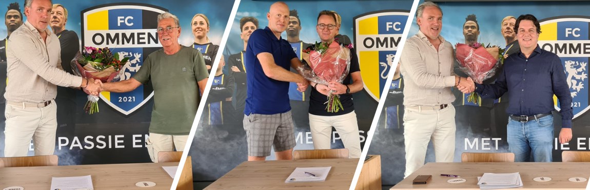 Ook sponsoren FC Ommen openen het nieuwe seizoen - FC Ommen