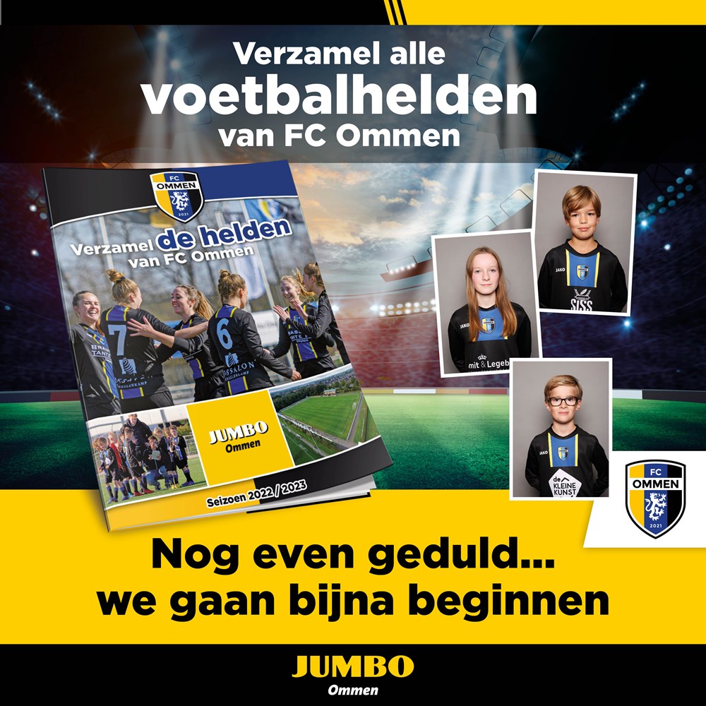 Verzamel alle voetbalhelden van FC Ommen - FC Ommen