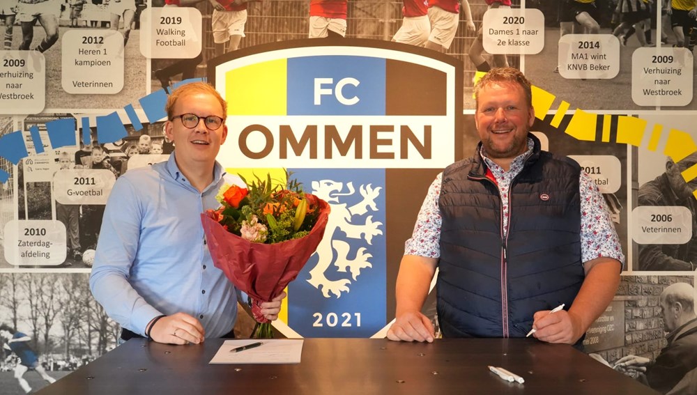 Gouden en zilveren sponsoren verlengen contract - FC Ommen