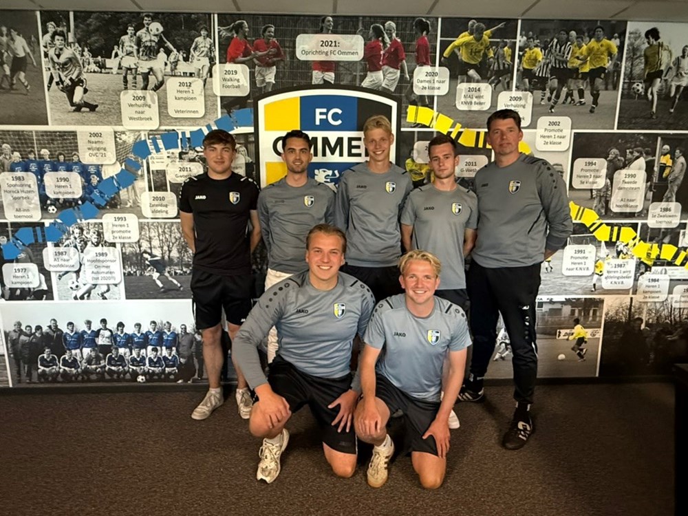 Deel Trainers Bovenbouw FC Ommen Seizoen 2025/2026 bekend - FC Ommen