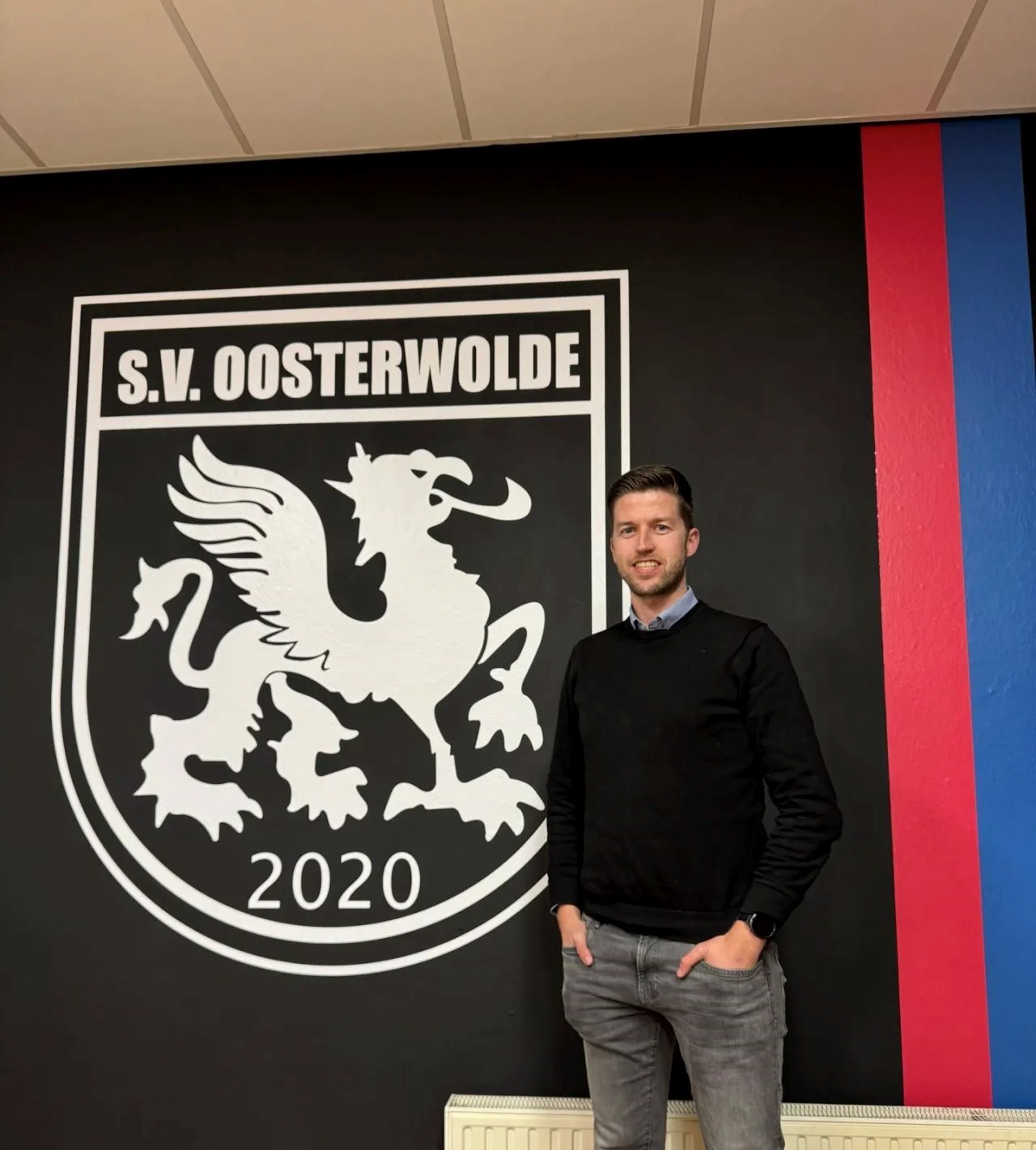 Contractverlenging hoofdtrainer Mark Peters - SV Oosterwolde
