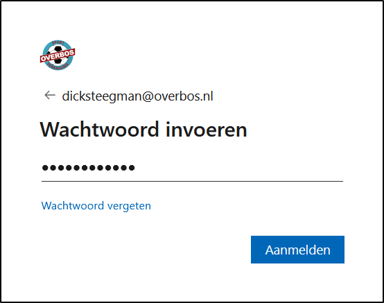 Authenticator instellen op een nieuwe telefoon. - OverbosWEB