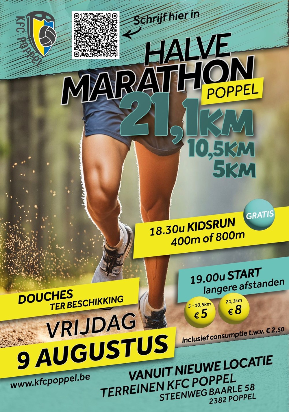 Halve Marathon KFC Poppel 9/8/2024 - KFC Poppel