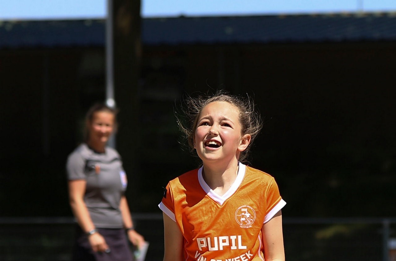Noor Janssen was (1e) pupil vd week bij korfbal - RKSV Prinses Irene Nistelrode - Voetbal & Korfbal