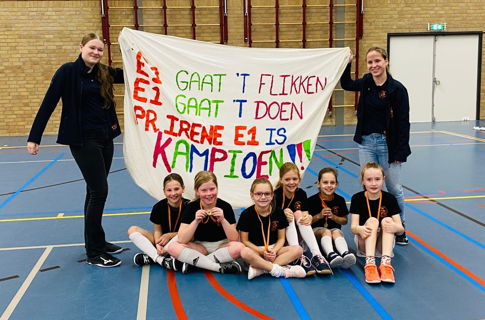 E1 kampioen! - RKSV Prinses Irene Nistelrode - Voetbal & Korfbal