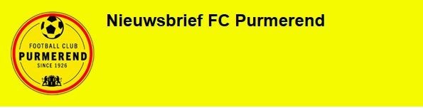 Nieuwsbrief 1 oktober - FC Purmerend