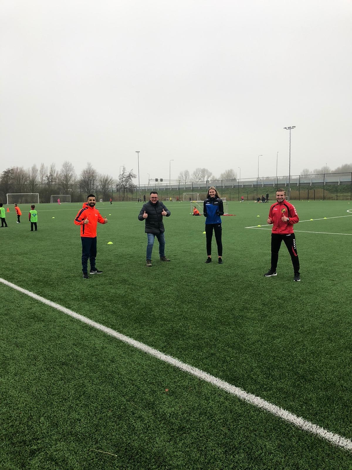 Wethouder Sport op bezoek bij FC Purmerend - FC Purmerend