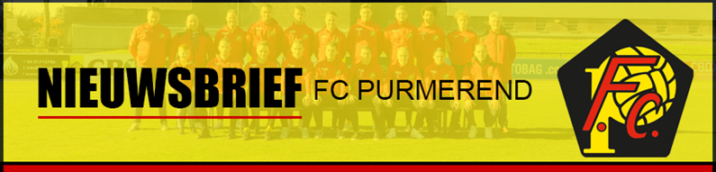 Nieuwsbrief 1 mei - FC Purmerend