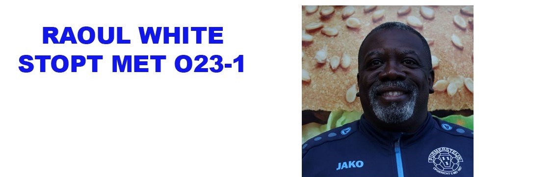 Raoul White trainer O23-1 stopt einde seizoen - VPV Purmersteijn