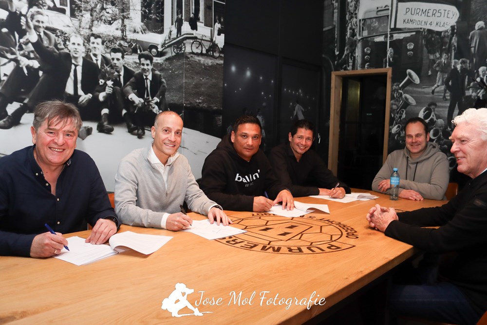 Contractondertekening technische staf 2024/2025 - VPV Purmersteijn