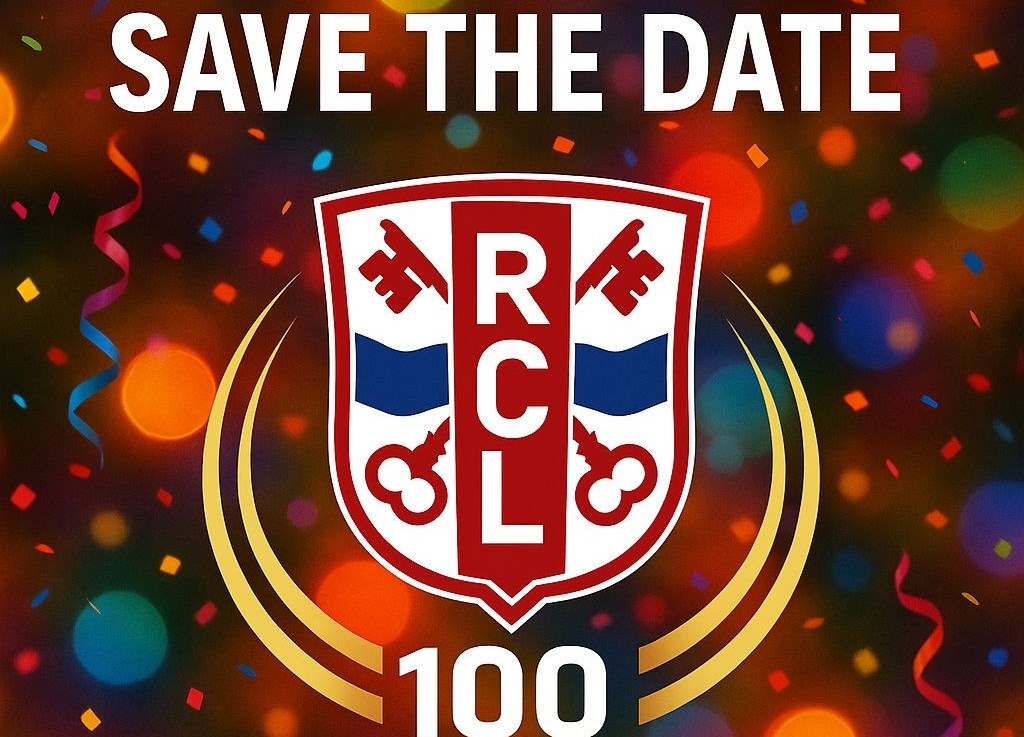 Aankondiging RCL Eeuwfeest - RCL