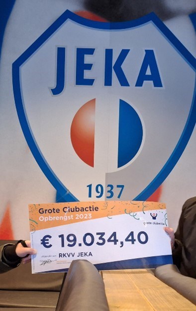 Super uitslag JEKA Grote Club Actie - r.k.v.v. JEKA - voetbalvereniging ...