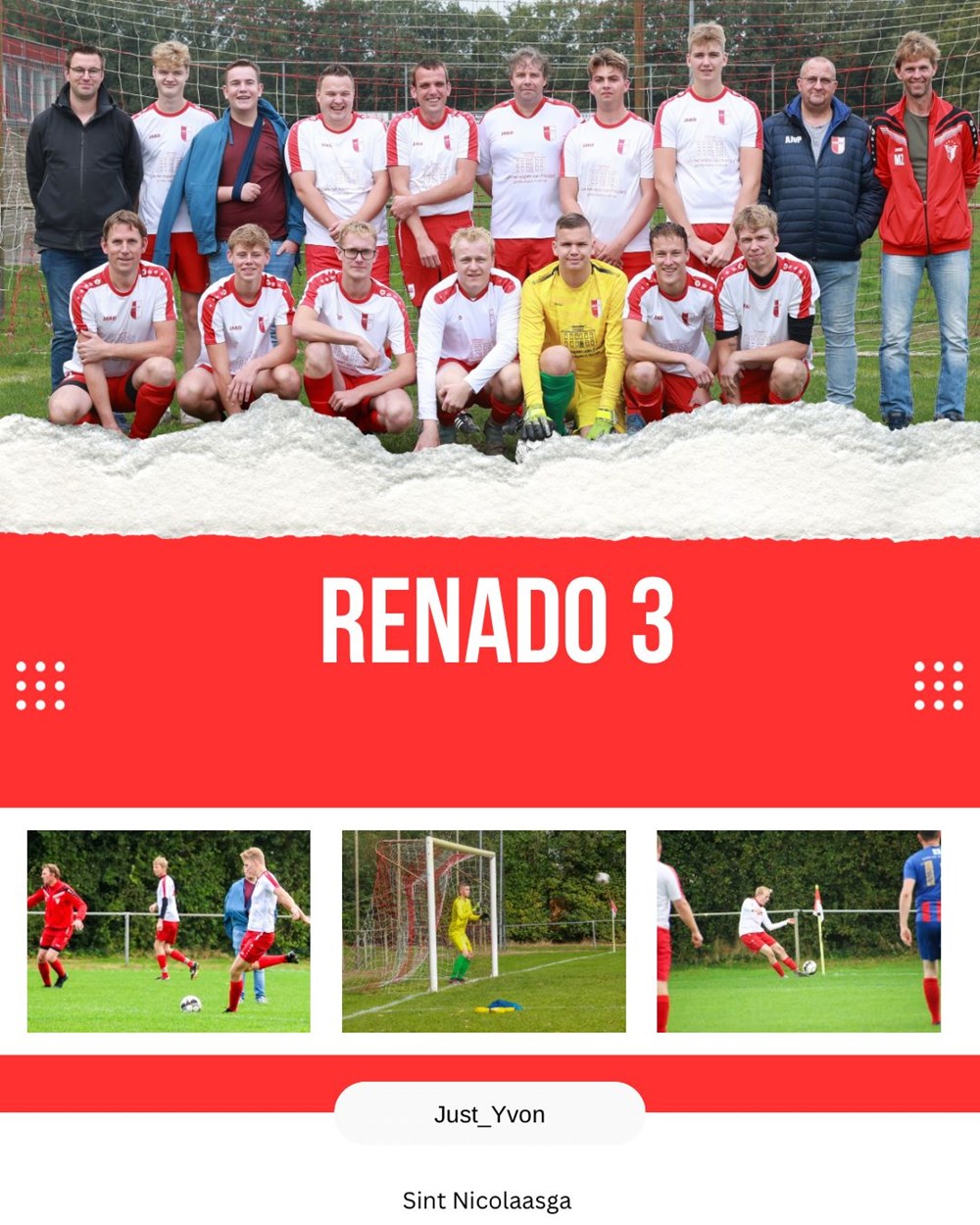 Teamfoto seizoen 2025-2026 - Renado