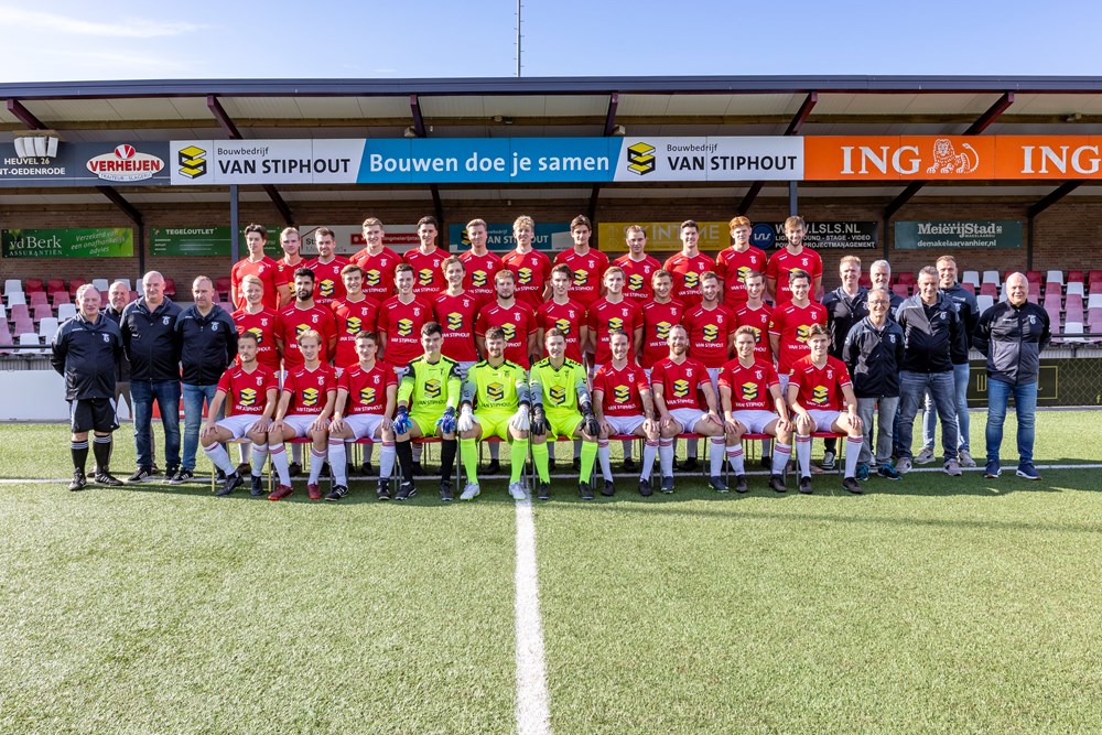 Teamfoto Rhode selectie 2023-2024 - Rhode.nl