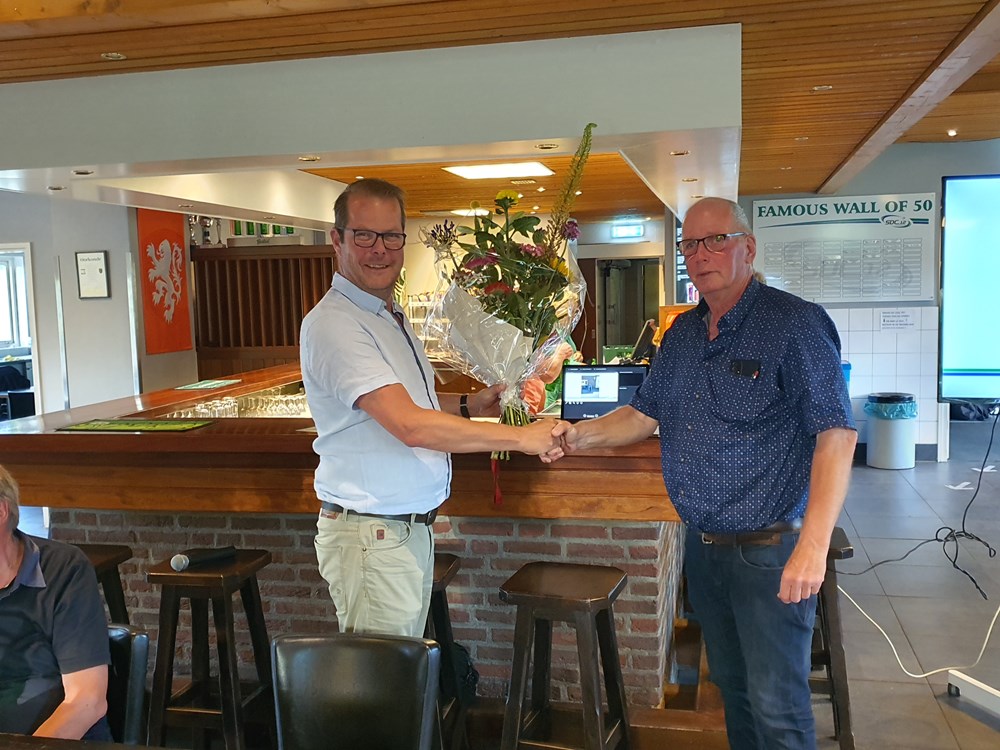 Herman Harms neemt afscheid en wordt Lid van Verdienste - SDC '12