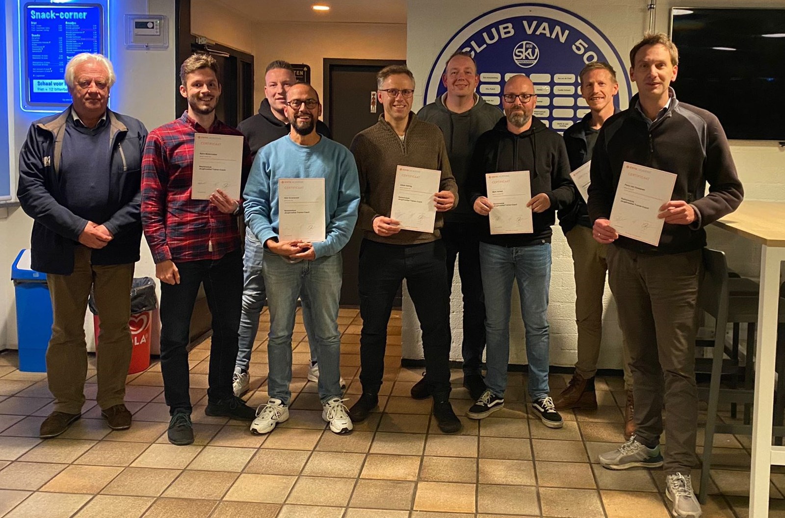 SKV trainers geslaagd voor de trainerscursus! - SKV