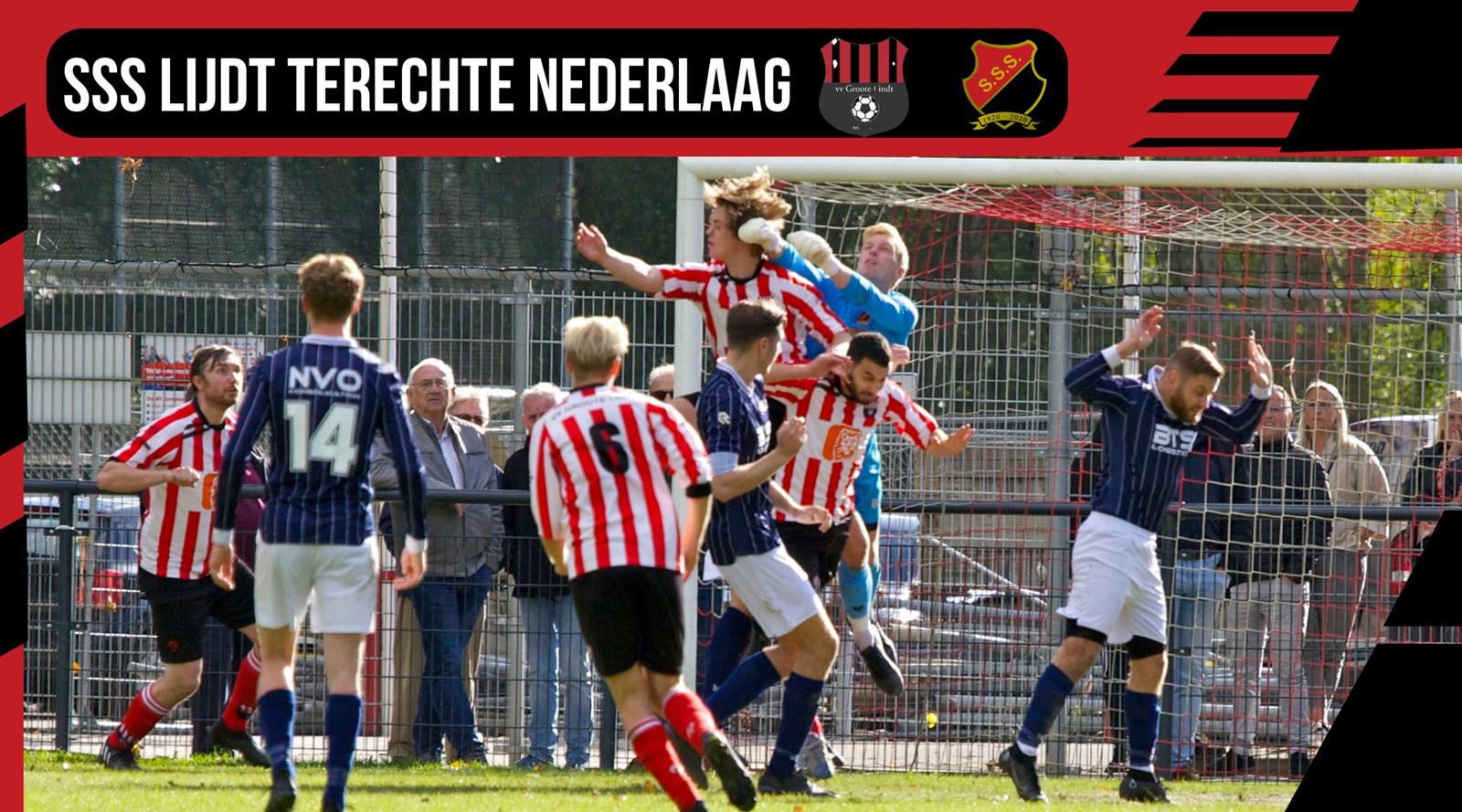 SSS met staart tussen de benen terug naar Klaaswaal - SSS Klaaswaal