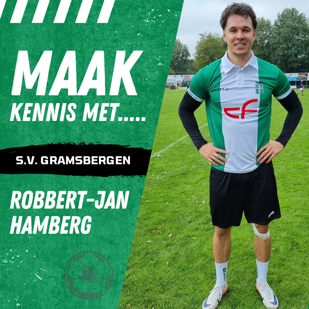Maak kennis met.... Robbert-Jan Hamberg - S.V. Gramsbergen