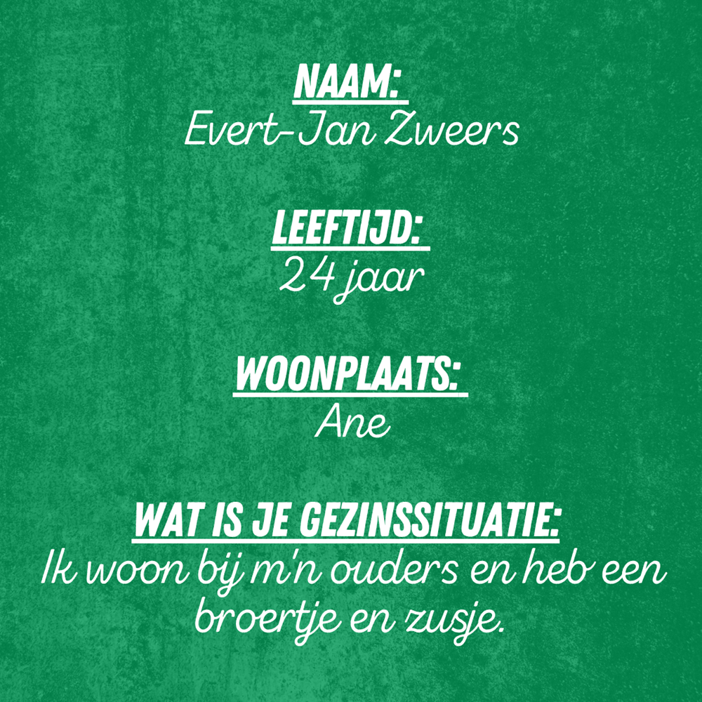 Maak kennis met.... Evert-Jan Zweers - SV Gramsbergen