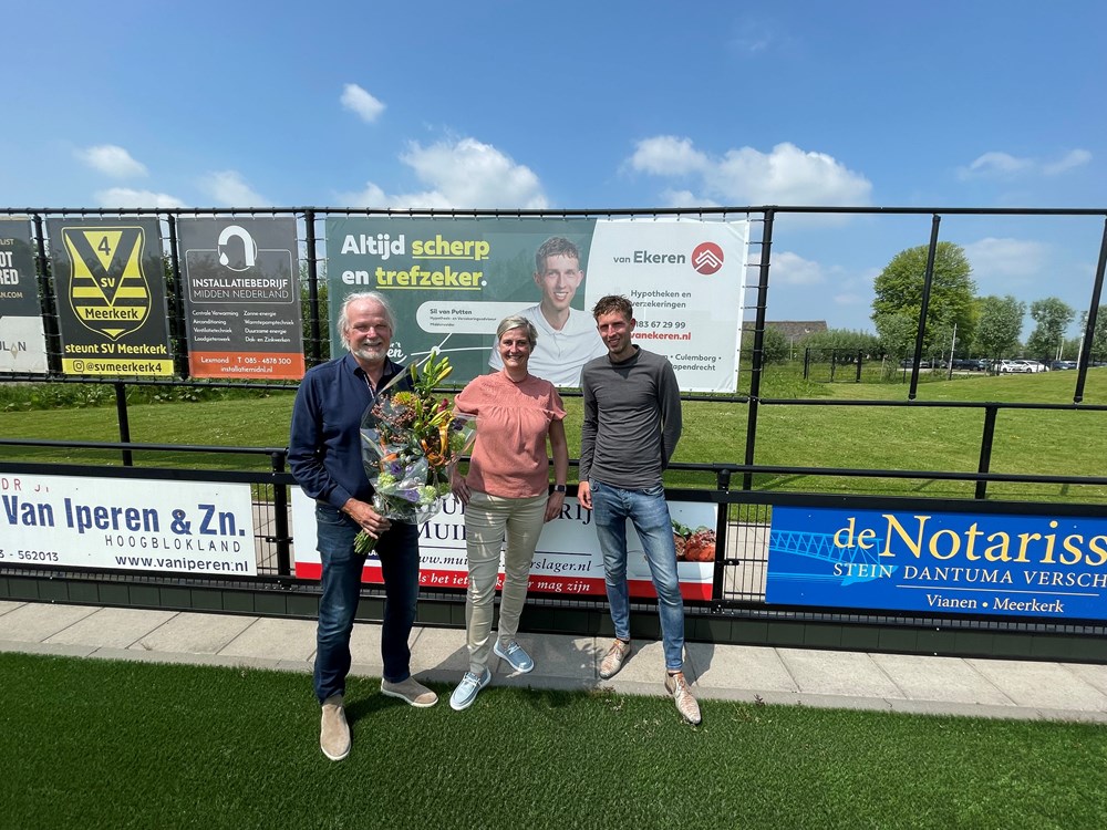SV Meerkerk verwelkomt Van Ekeren Kuiper als Platina sponsor - SV Meerkerk