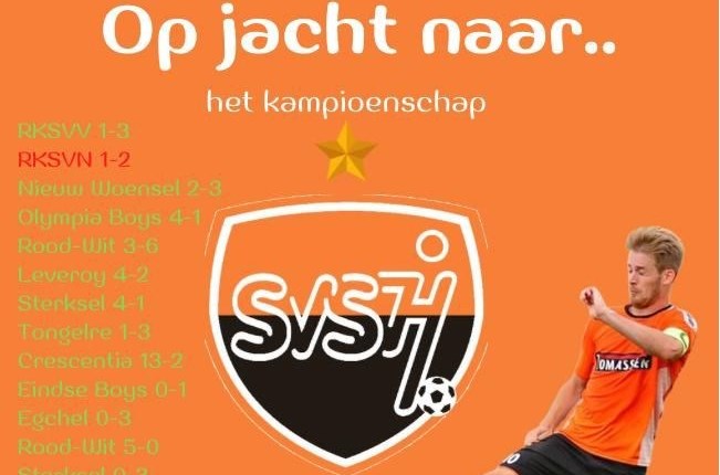 SVSH 1 op Matchpoint! - Sport vereniging Someren-Heide