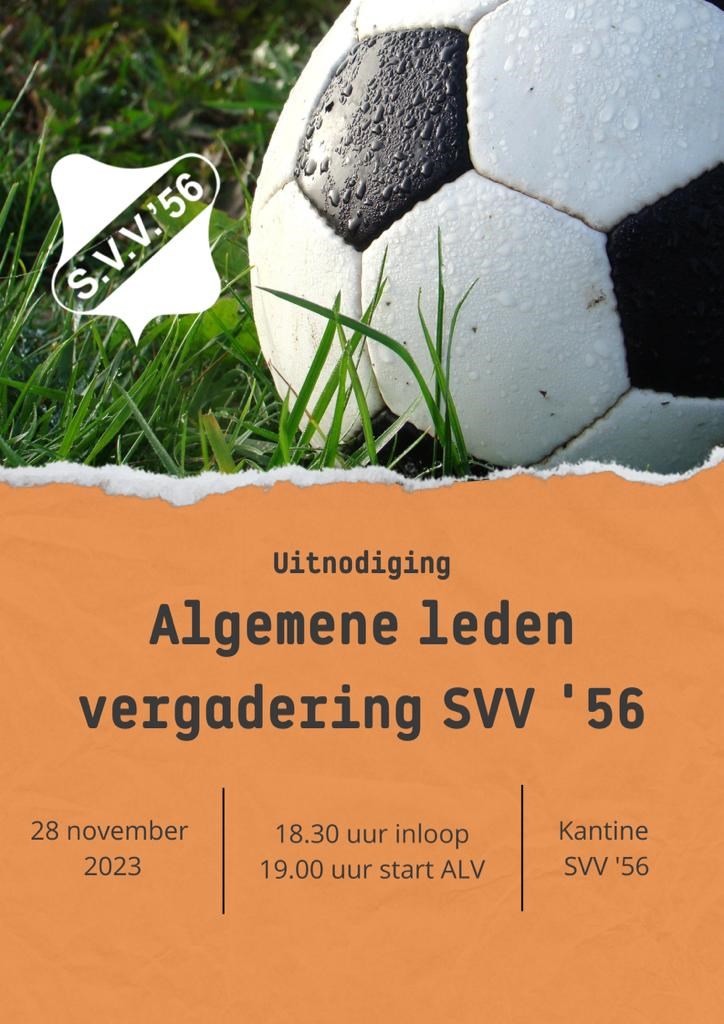 Algemene leden vergadering SVV’56 - SVV'56