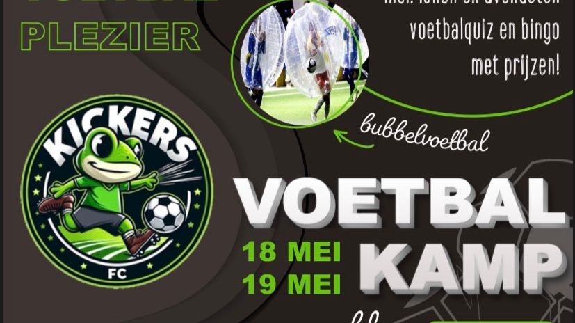 Voetbalkamp Kickers FC op 18 en 19 mei 2024. - SVW '27
