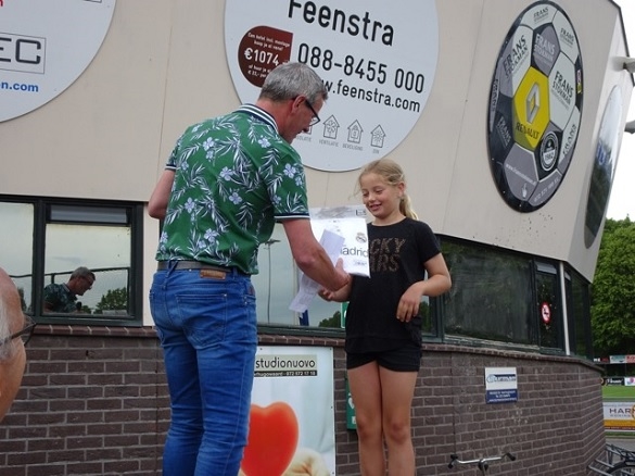 Geraniumactie geslaagd dankzij vele jeugdleden. - SVW '27