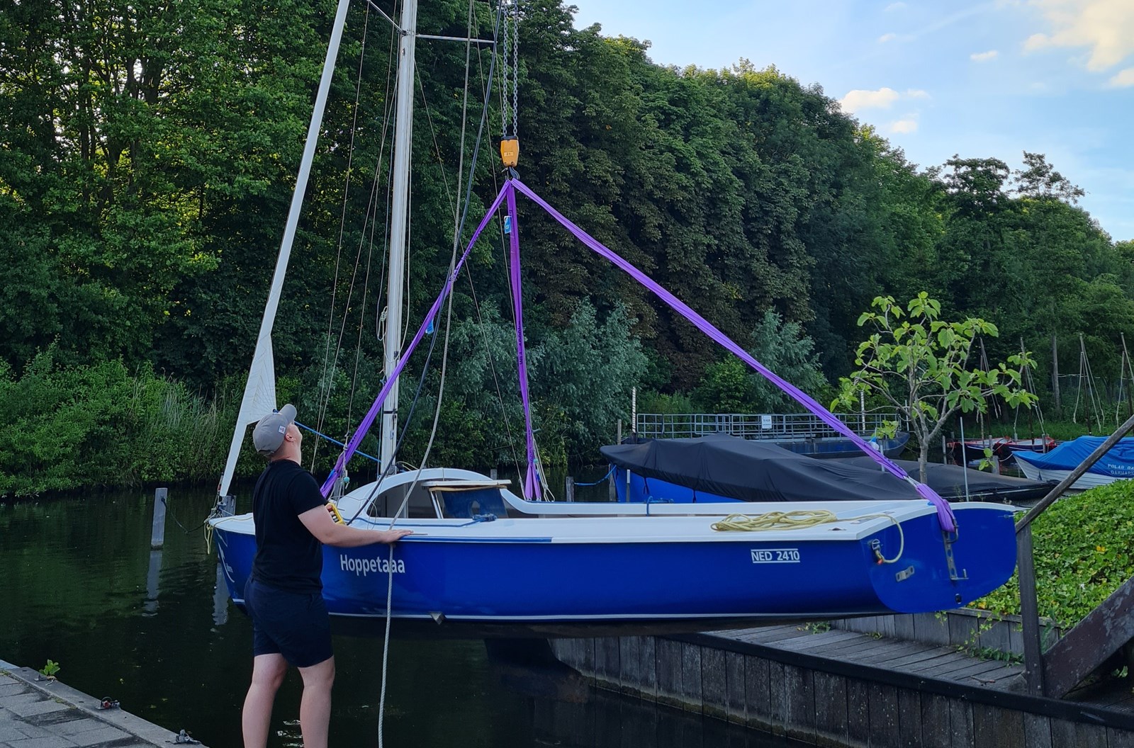 Een strop voor je Sailhorse - Sailhorse Sailing Club