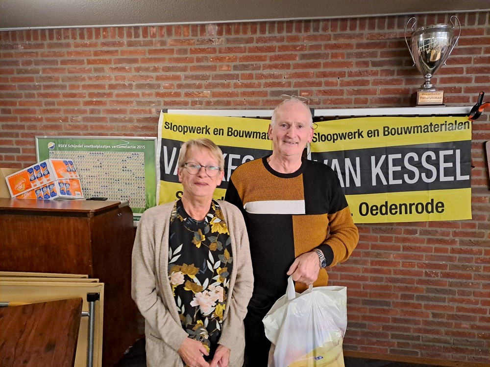 Uitslag keez ranking RKSV Schijndel van 15 december - Schijndel / De Wit